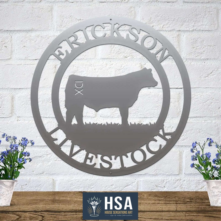Custom Farm & Ranch Metal Signs | Personalized Steel Ranch Signs – HSA