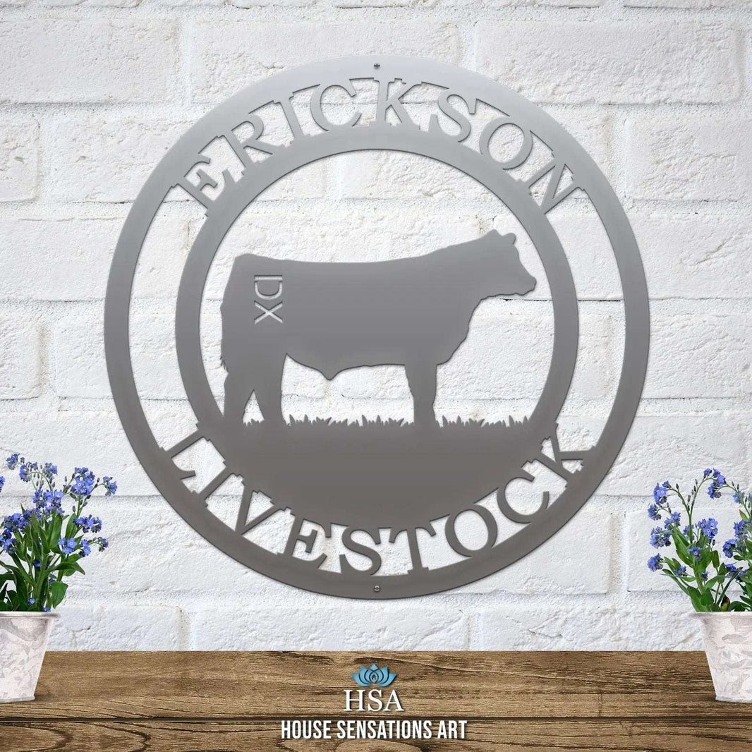 Custom Farm & Ranch Metal Signs | Personalized Steel Ranch Signs – HSA